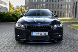 Black BMW 5 Series 2011 in Tallinn, with an engine capacity of 3.00 L and mileage of 291 thousand km for 11599 €, photo 7 on AUTOMOTO.COM.LV