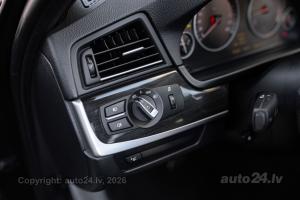 Black BMW 5 Series 2011 in Tallinn, with an engine capacity of 3.00 L and mileage of 291 thousand km for 11599 €, photo 20 on AUTOMOTO.COM.LV