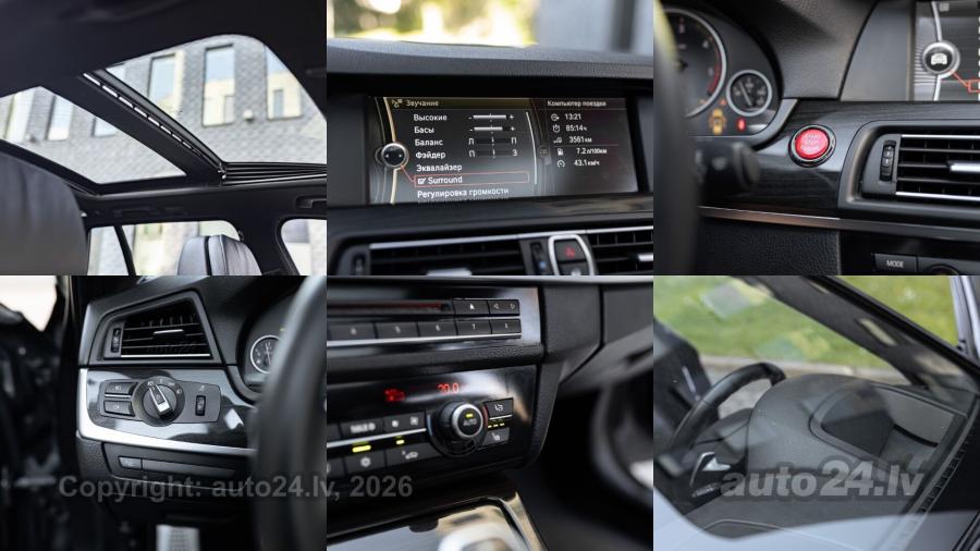 Black BMW 5 Series 2011 in Tallinn, with an engine capacity of 3.00 L and mileage of 291 thousand km for 11599 €, photo 29 on AUTOMOTO.COM.LV