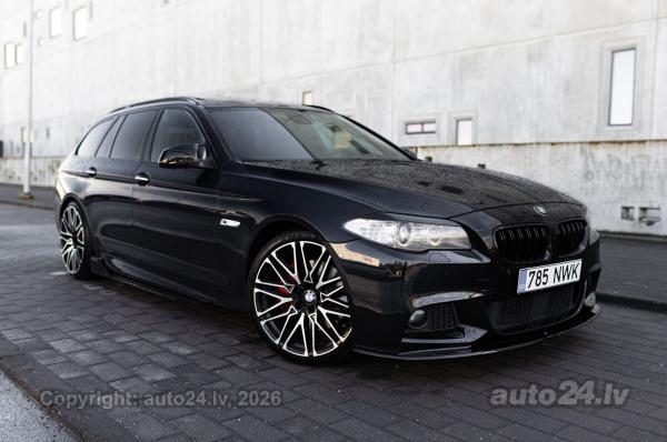 Melns BMW 5 Series 2011 Tallina, ar dzinēja tilpumu 3.00 L un nobraukumu 0 tūkst. km par 10990 €, foto 1 vietnē AUTOMOTO.COM.LV