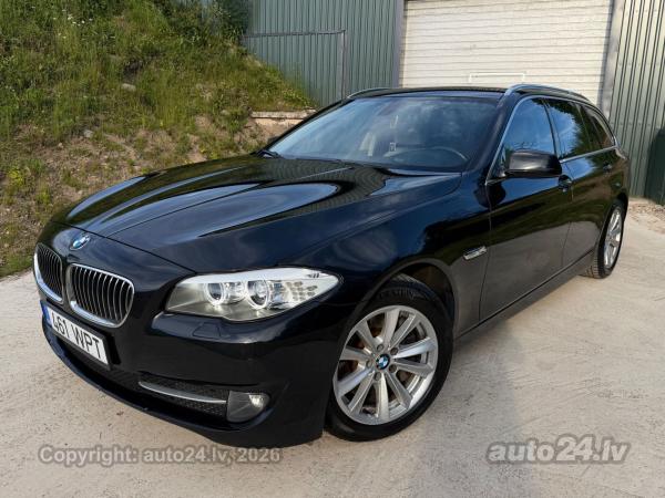 Melns BMW 5 Series 2011 Viljandi, ar dzinēja tilpumu 3.00 L un nobraukumu 352 tūkst. km par 6490 €, foto 1 vietnē AUTOMOTO.COM.LV