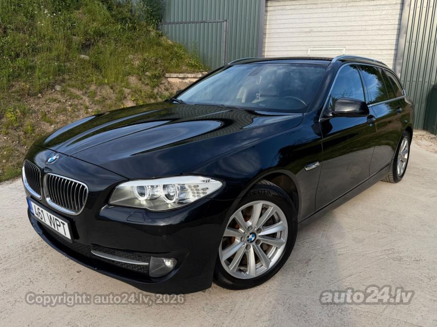 Melns BMW 5 Series 2011 Viljandi, ar dzinēja tilpumu 3.00 L un nobraukumu 352 tūkst. km par 6490 €, foto 1 vietnē AUTOMOTO.COM.LV