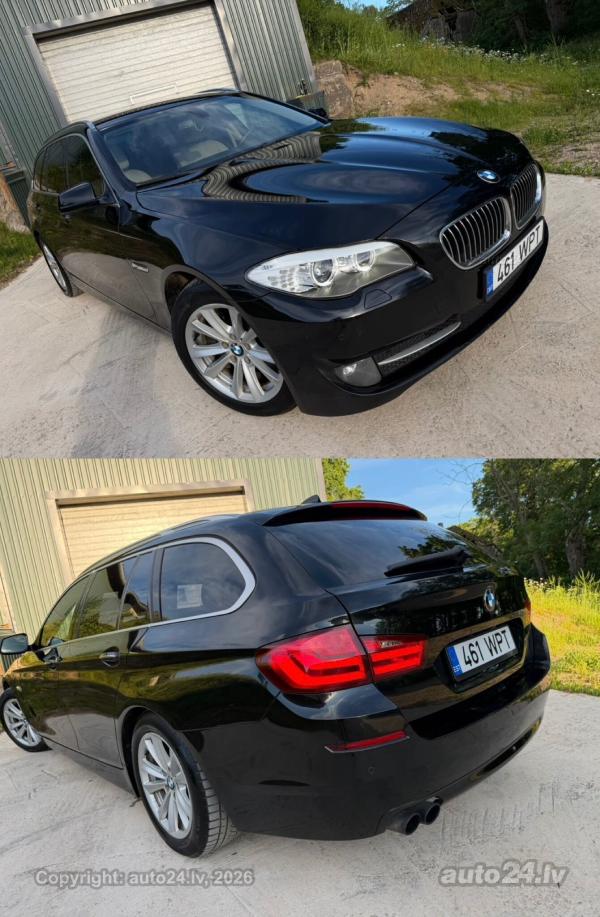Melns BMW 5 Series 2011 Viljandi, ar dzinēja tilpumu 3.00 L un nobraukumu 352 tūkst. km par 6490 €, foto 5 vietnē AUTOMOTO.COM.LV