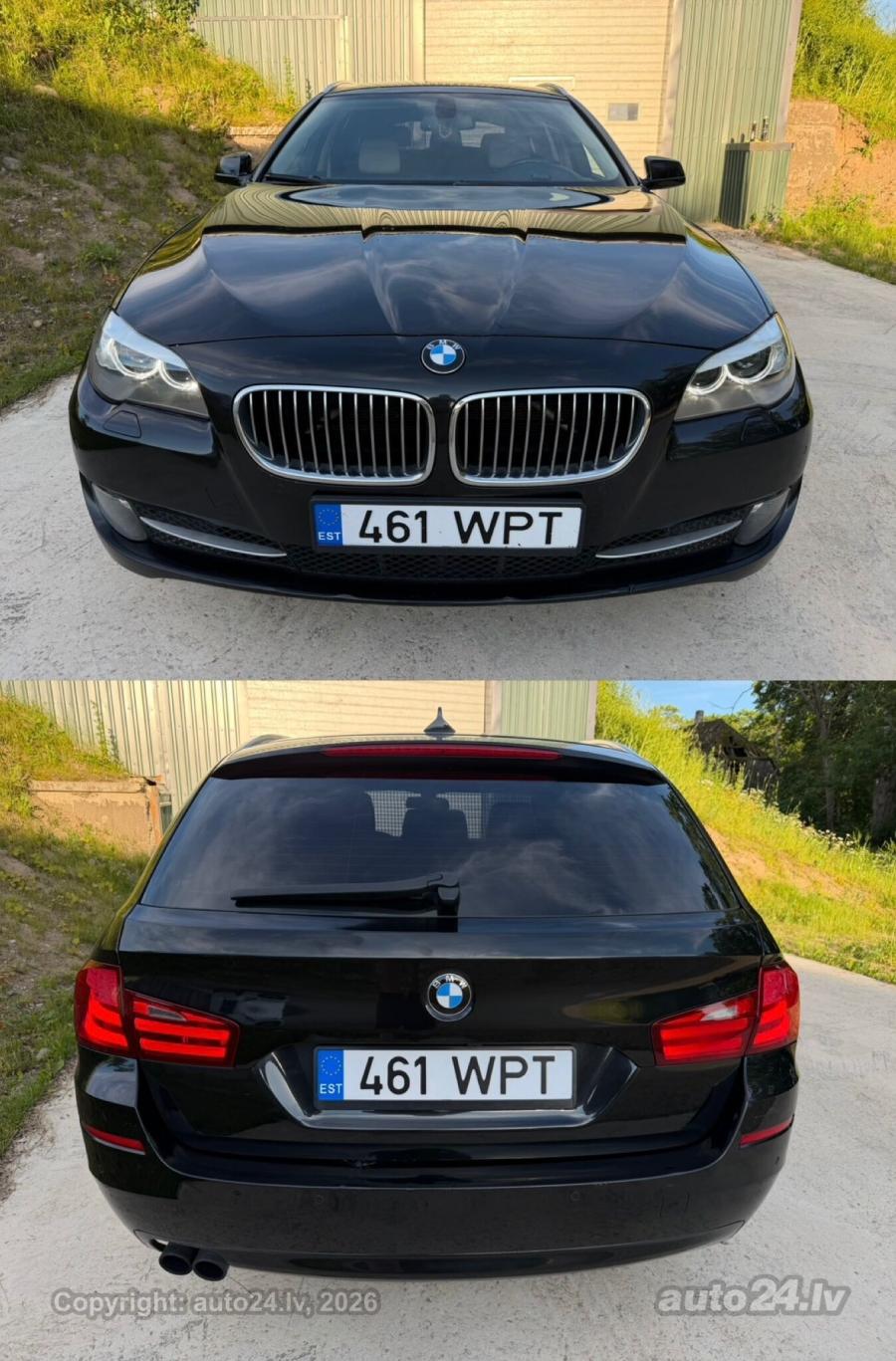 Melns BMW 5 Series 2011 Viljandi, ar dzinēja tilpumu 3.00 L un nobraukumu 352 tūkst. km par 6490 €, foto 7 vietnē AUTOMOTO.COM.LV