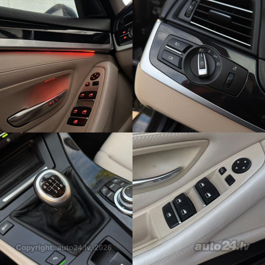 Melns BMW 5 Series 2011 Viljandi, ar dzinēja tilpumu 3.00 L un nobraukumu 352 tūkst. km par 6490 €, foto 16 vietnē AUTOMOTO.COM.LV