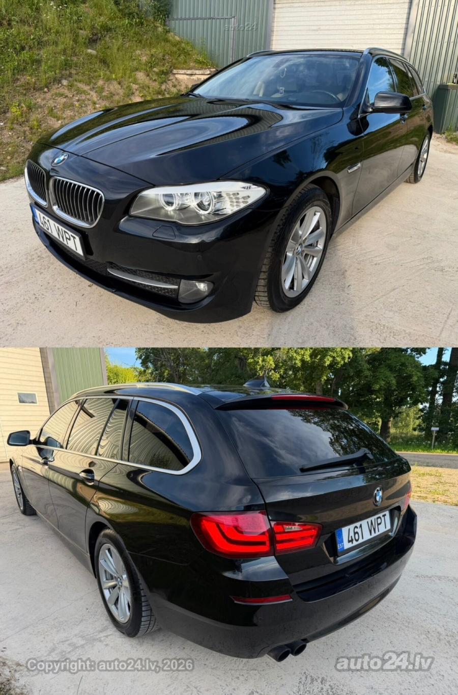 Melns BMW 5 Series 2011 Viljandi, ar dzinēja tilpumu 3.00 L un nobraukumu 352 tūkst. km par 6490 €, foto 27 vietnē AUTOMOTO.COM.LV