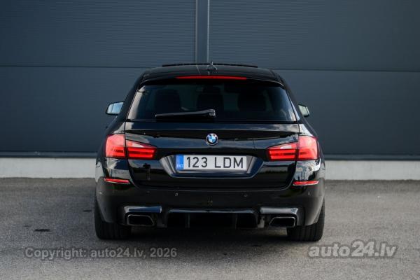 Black BMW 5 Series 2011 in Tallinn, with an engine capacity of 3.00 L and mileage of 358 thousand km for 11500 €, photo 5 on AUTOMOTO.COM.LV