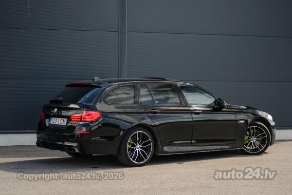 Black BMW 5 Series 2011 in Tallinn, with an engine capacity of 3.00 L and mileage of 358 thousand km for 11500 €, photo 6 on AUTOMOTO.COM.LV