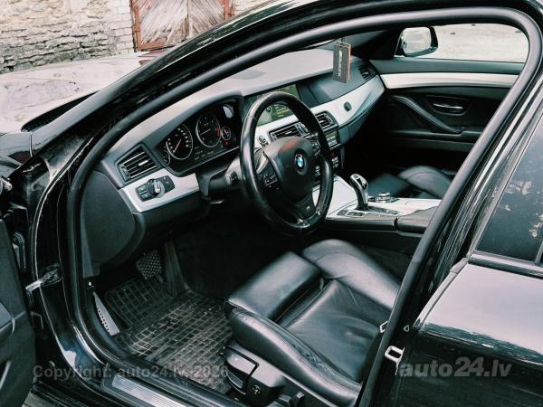 Melns BMW 5 Series 2011 Tallina, ar dzinēja tilpumu 3.00 L un nobraukumu 0 tūkst. km par 10499 €, foto 6 vietnē AUTOMOTO.COM.LV