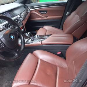 Black BMW 5 Series 2011 in Tallinn, with an engine capacity of 3.00 L and mileage of 380 thousand km for 7500 €, photo 6 on AUTOMOTO.COM.LV