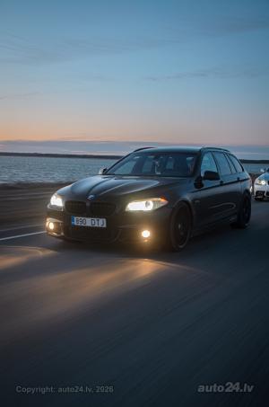 Black BMW 5 Series 2011 in Tallinn, with an engine capacity of 3.00 L and mileage of 355 thousand km for 10000 €, photo  on AUTOMOTO.COM.LV