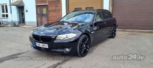 Black BMW 5 Series 2011 in Tallinn, with an engine capacity of 3.00 L and mileage of 317 thousand km for 9290 €, photo  on AUTOMOTO.COM.LV