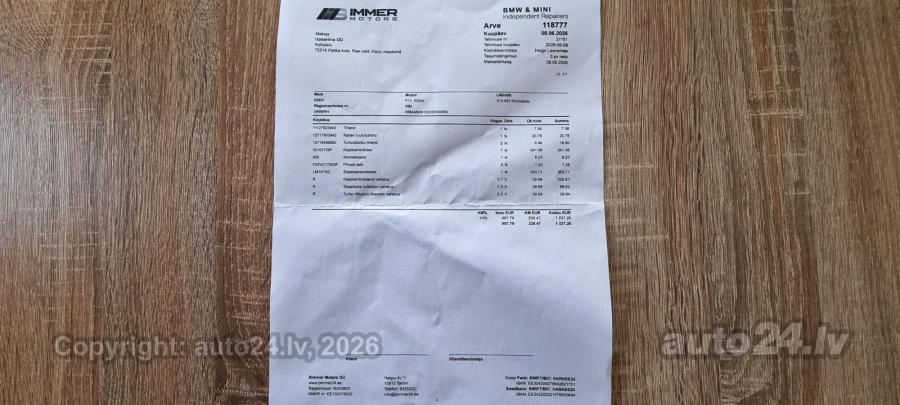 Черный БМВ 5 Серия 2011 в Таллин, объемом двигателя 3.00 л и пробегом 317 тыс. км за 9290 €, фото 4 на AUTOMOTO.COM.LV