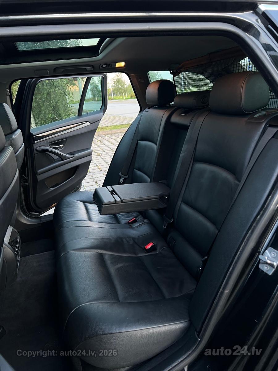 Melns BMW 5 Series 2011 Tartu, ar dzinēja tilpumu 3.00 L un nobraukumu 288 tūkst. km par 9999 €, foto 15 vietnē AUTOMOTO.COM.LV