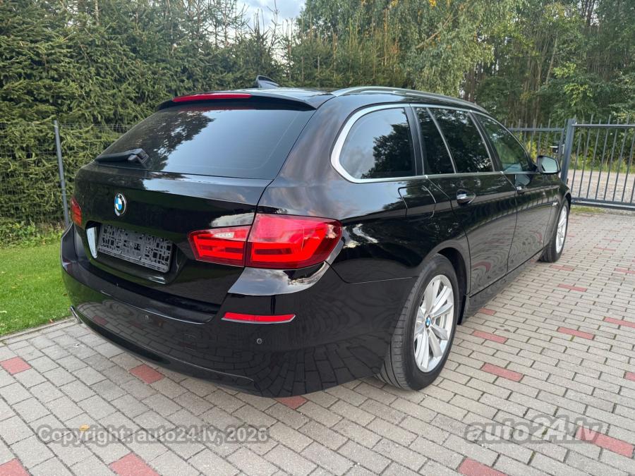 Black BMW 5 Series 2011 in Tartu, with an engine capacity of 2.00 L and mileage of 229 thousand km for 11990 €, photo 7 on AUTOMOTO.COM.LV