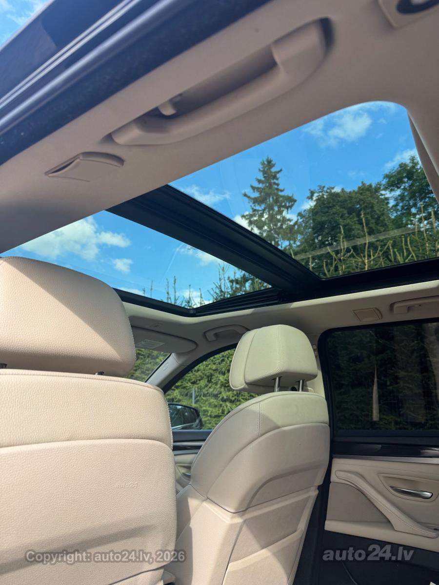 Black BMW 5 Series 2011 in Tartu, with an engine capacity of 2.00 L and mileage of 229 thousand km for 11990 €, photo 14 on AUTOMOTO.COM.LV
