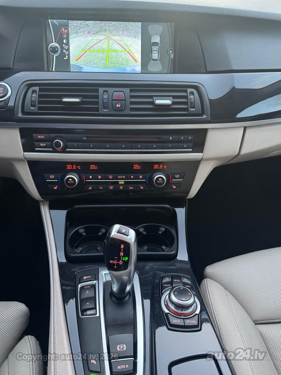 Black BMW 5 Series 2011 in Tartu, with an engine capacity of 2.00 L and mileage of 229 thousand km for 11990 €, photo 18 on AUTOMOTO.COM.LV