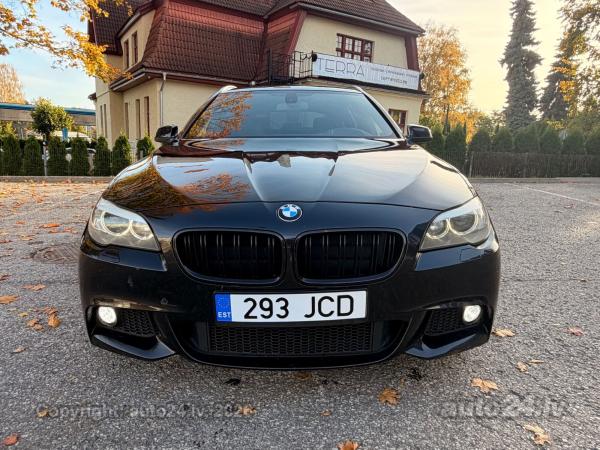Black BMW 5 Series 2011 in Tartu, with an engine capacity of 3.00 L and mileage of 281 thousand km for 12500 €, photo 3 on AUTOMOTO.COM.LV