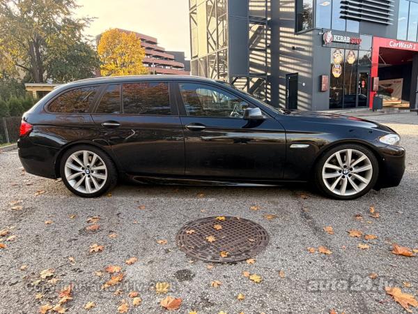 Black BMW 5 Series 2011 in Tartu, with an engine capacity of 3.00 L and mileage of 281 thousand km for 12500 €, photo 5 on AUTOMOTO.COM.LV