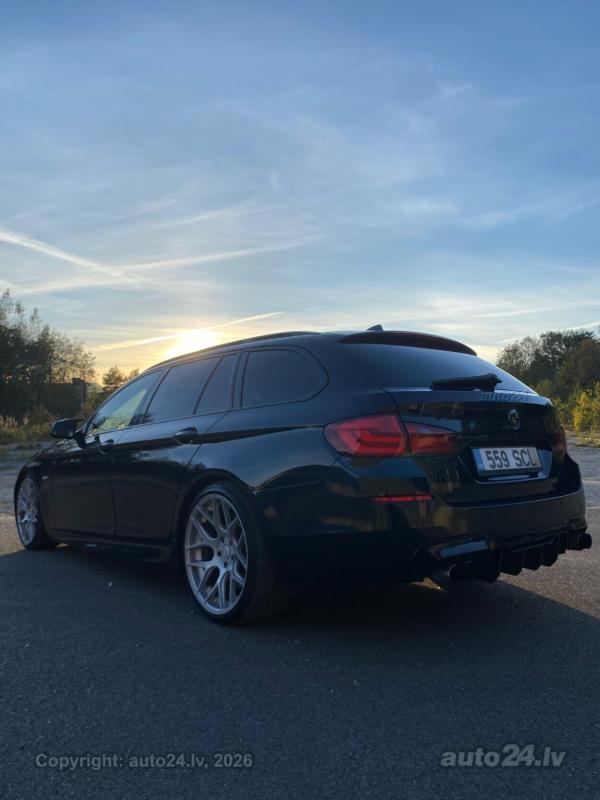Black BMW 5 Series 2012 in Tallinn, with an engine capacity of 3.00 L and mileage of 419 thousand km for 11500 €, photo 2 on AUTOMOTO.COM.LV