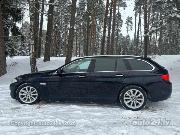 Black BMW 5 Series 2012 in Tartu, with an engine capacity of 3.00 L and mileage of 338 thousand km for 9000 €, photo 8 on AUTOMOTO.COM.LV