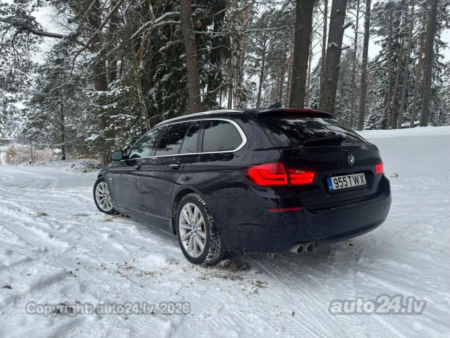 Black BMW 5 Series 2012 in Tartu, with an engine capacity of 3.00 L and mileage of 338 thousand km for 9000 €, photo 7 on AUTOMOTO.COM.LV