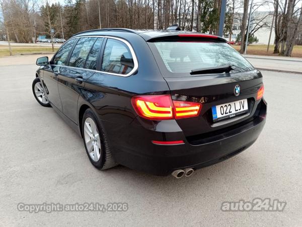 Black BMW 5 Series 2012 in Tartu, with an engine capacity of 2.00 L and mileage of 356 thousand km for 7299 €, photo 3 on AUTOMOTO.COM.LV