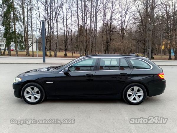 Black BMW 5 Series 2012 in Tartu, with an engine capacity of 2.00 L and mileage of 356 thousand km for 7299 €, photo 5 on AUTOMOTO.COM.LV