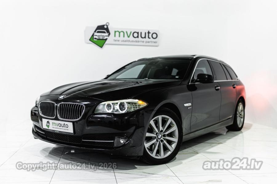 Melns BMW 5 Series 2012 Tallina, ar dzinēja tilpumu 2.00 L un nobraukumu 323 tūkst. km par 8990 €, foto 4 vietnē AUTOMOTO.COM.LV