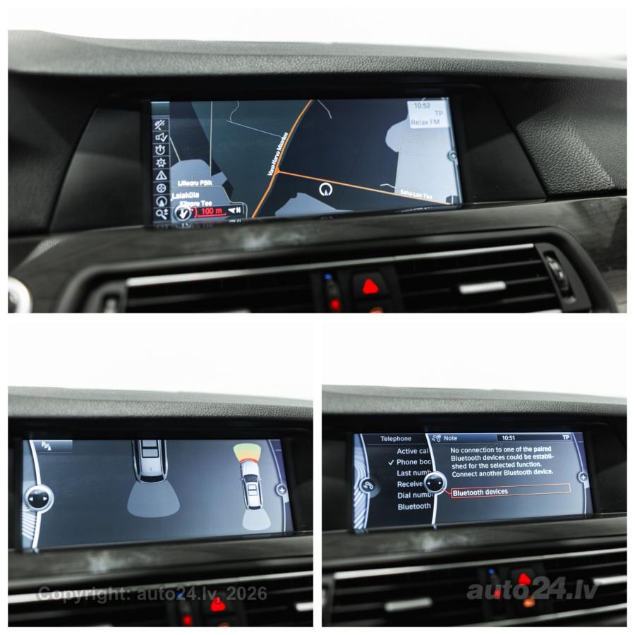 Melns BMW 5 Series 2012 Tallina, ar dzinēja tilpumu 2.00 L un nobraukumu 323 tūkst. km par 8990 €, foto 26 vietnē AUTOMOTO.COM.LV
