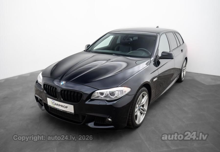 Melns BMW 5 Series 2012 Tallina, ar dzinēja tilpumu 3.00 L un nobraukumu 336 tūkst. km par 10999 €, foto 1 vietnē AUTOMOTO.COM.LV