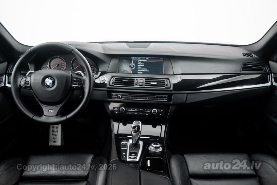 Melns BMW 5 Series 2012 Tallina, ar dzinēja tilpumu 3.00 L un nobraukumu 336 tūkst. km par 10999 €, foto 13 vietnē AUTOMOTO.COM.LV