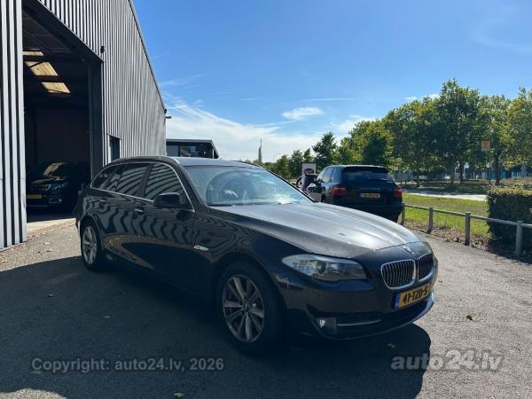 Black BMW 5 Series 2012 in Tallinn, with an engine capacity of 2.00 L and mileage of 244 thousand km for 6500 €, photo 2 on AUTOMOTO.COM.LV