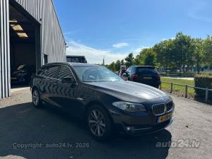 Black BMW 5 Series 2012 in Tallinn, with an engine capacity of 2.00 L and mileage of 244 thousand km for 6500 €, photo 3 on AUTOMOTO.COM.LV