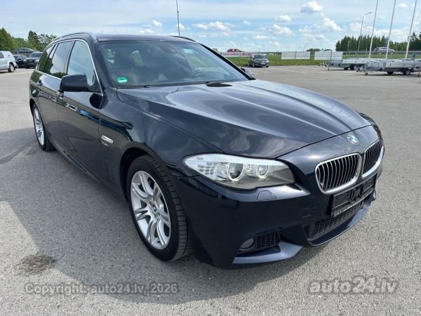 Black BMW 5 Series 2012 in Tartu, with an engine capacity of 3.00 L and mileage of 231 thousand km for 12795 €, photo 3 on AUTOMOTO.COM.LV