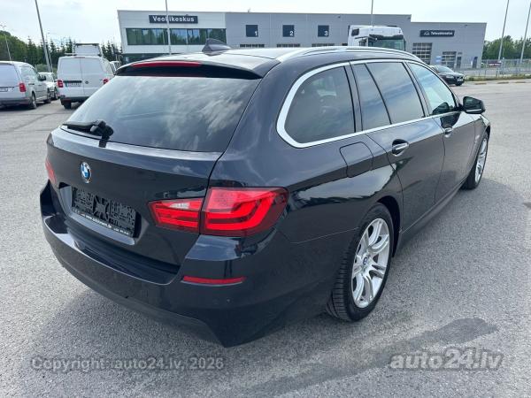 Black BMW 5 Series 2012 in Tartu, with an engine capacity of 3.00 L and mileage of 231 thousand km for 12795 €, photo 5 on AUTOMOTO.COM.LV
