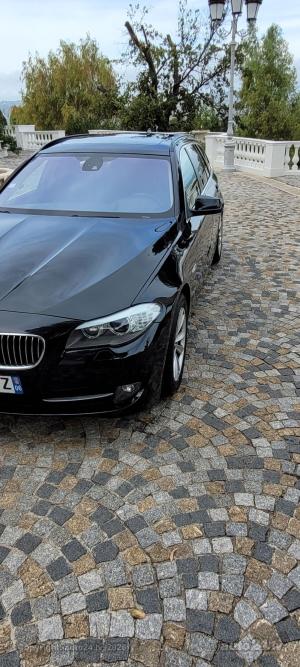 Black BMW 5 Series 2012 in Ogre, with an engine capacity of 2.00 L and mileage of 225 thousand km for 10200 €, photo 3 on AUTOMOTO.COM.LV