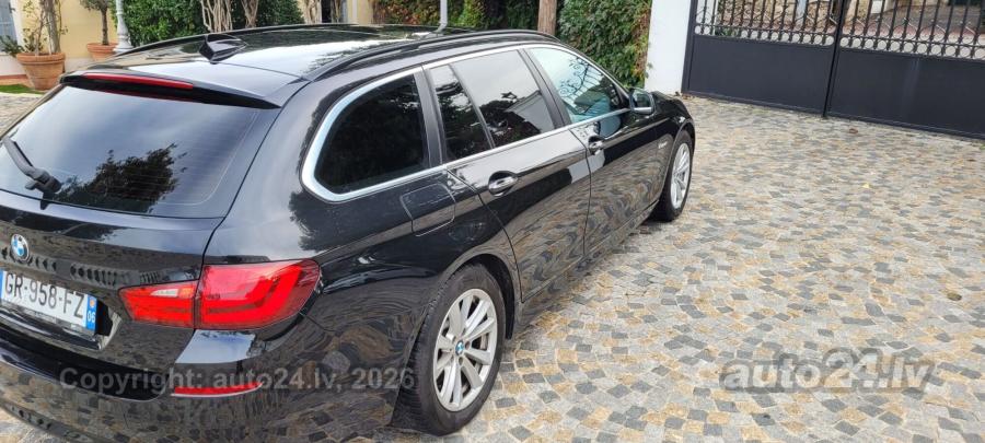 Black BMW 5 Series 2012 in Ogre, with an engine capacity of 2.00 L and mileage of 225 thousand km for 10200 €, photo 6 on AUTOMOTO.COM.LV