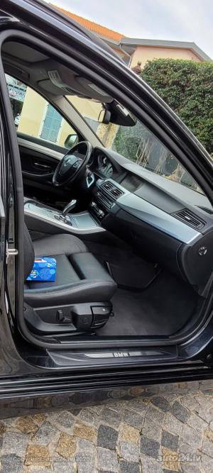 Black BMW 5 Series 2012 in Ogre, with an engine capacity of 2.00 L and mileage of 225 thousand km for 10200 €, photo 7 on AUTOMOTO.COM.LV