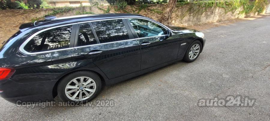 Black BMW 5 Series 2012 in Ogre, with an engine capacity of 2.00 L and mileage of 225 thousand km for 10200 €, photo 15 on AUTOMOTO.COM.LV