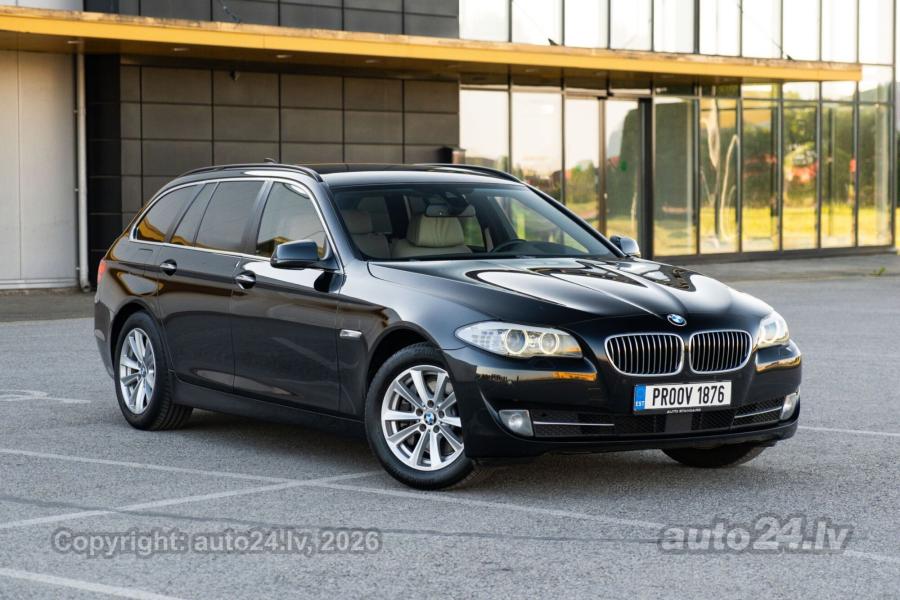Melns BMW 5 Series 2012 Tartu, ar dzinēja tilpumu 3.00 L un nobraukumu 312 tūkst. km par 9300 €, foto 9 vietnē AUTOMOTO.COM.LV