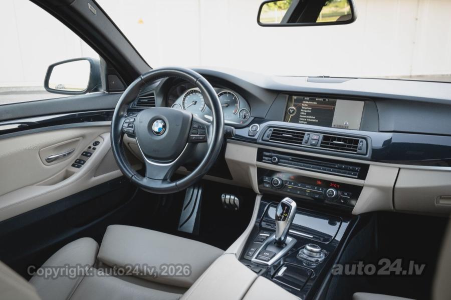 Melns BMW 5 Series 2012 Tartu, ar dzinēja tilpumu 3.00 L un nobraukumu 312 tūkst. km par 9300 €, foto 11 vietnē AUTOMOTO.COM.LV