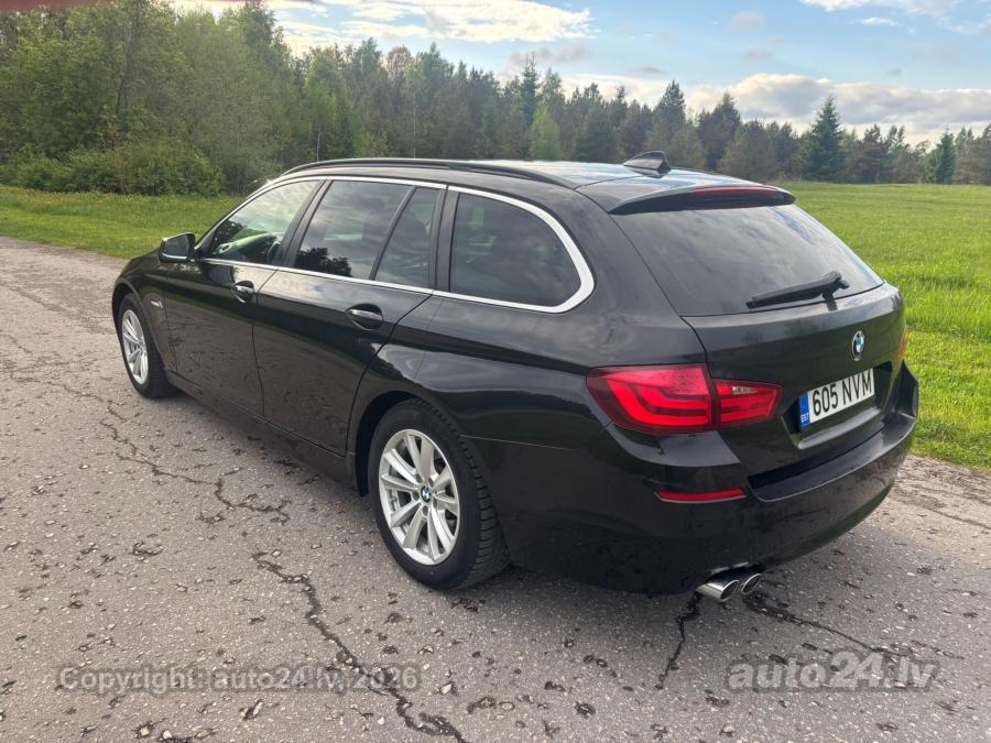 Black BMW 5 Series 2012 in Rapla, with an engine capacity of 2.00 L and mileage of 0 thousand km for 5999 €, photo 4 on AUTOMOTO.COM.LV