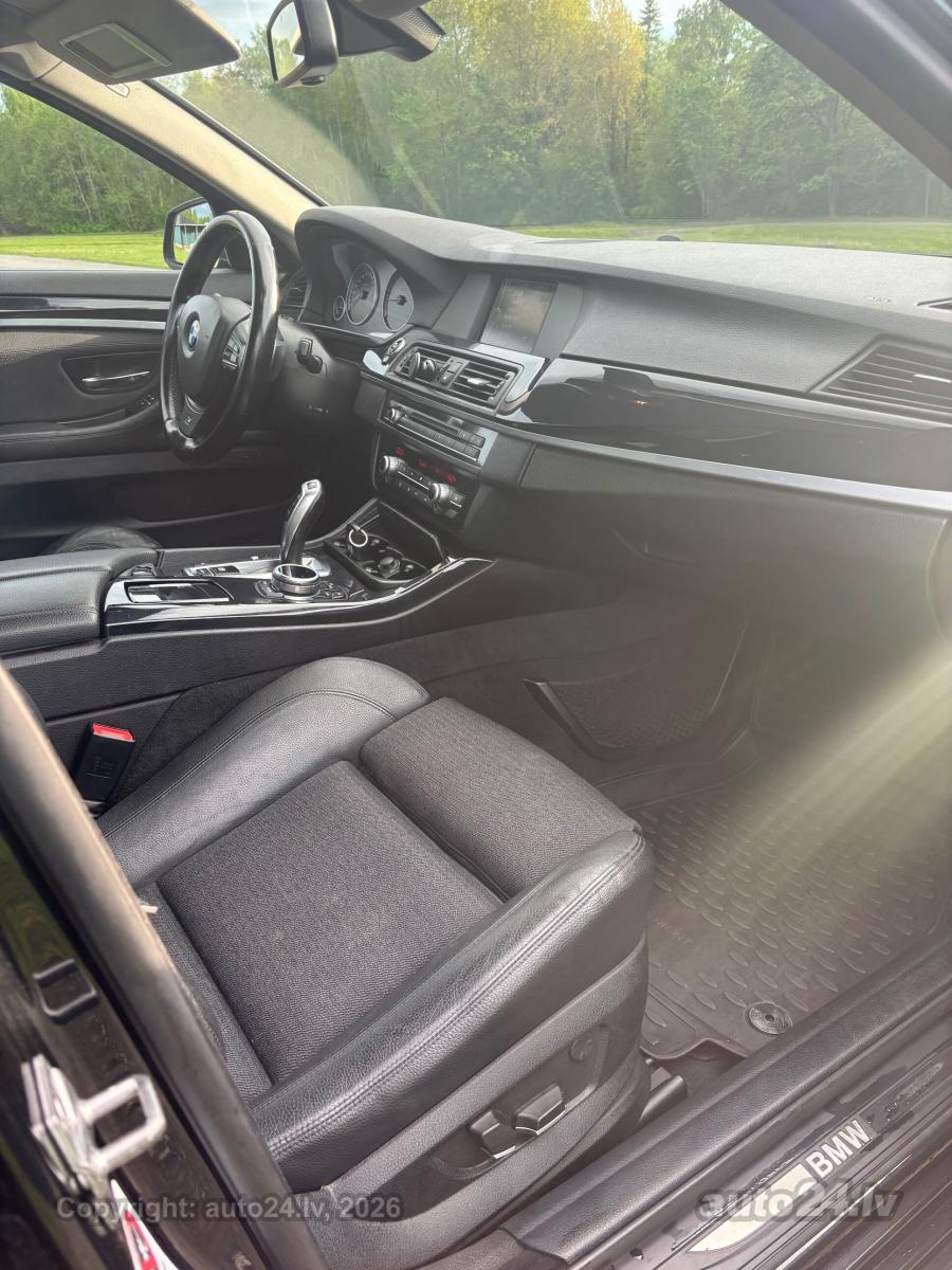 Black BMW 5 Series 2012 in Rapla, with an engine capacity of 2.00 L and mileage of 0 thousand km for 5999 €, photo 7 on AUTOMOTO.COM.LV