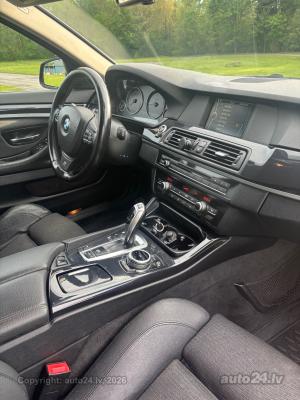 Black BMW 5 Series 2012 in Rapla, with an engine capacity of 2.00 L and mileage of 0 thousand km for 5999 €, photo 8 on AUTOMOTO.COM.LV