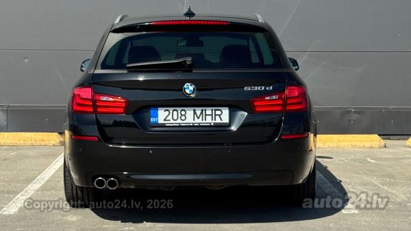 Black BMW 5 Series 2012 in Tallinn, with an engine capacity of 3.00 L and mileage of 315 thousand km for 10900 €, photo 3 on AUTOMOTO.COM.LV