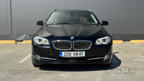 Black BMW 5 Series 2012 in Tallinn, with an engine capacity of 3.00 L and mileage of 315 thousand km for 10900 €, photo 6 on AUTOMOTO.COM.LV