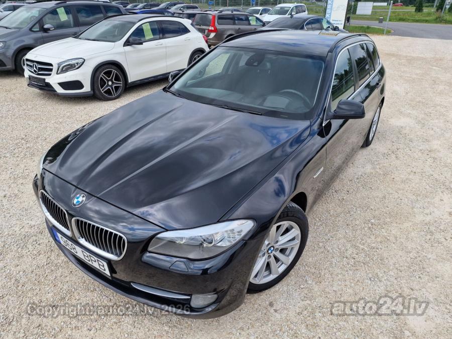 Melns BMW 5 Series 2012 Tartu, ar dzinēja tilpumu 2.00 L un nobraukumu 337 tūkst. km par 6990 €, foto 4 vietnē AUTOMOTO.COM.LV