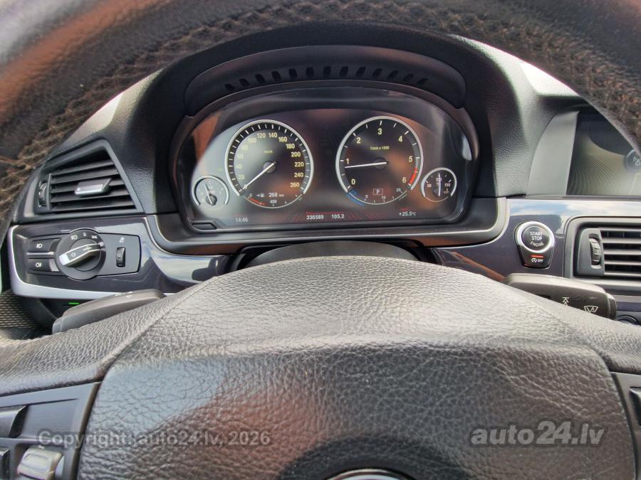 Melns BMW 5 Series 2012 Tartu, ar dzinēja tilpumu 2.00 L un nobraukumu 337 tūkst. km par 6990 €, foto 17 vietnē AUTOMOTO.COM.LV