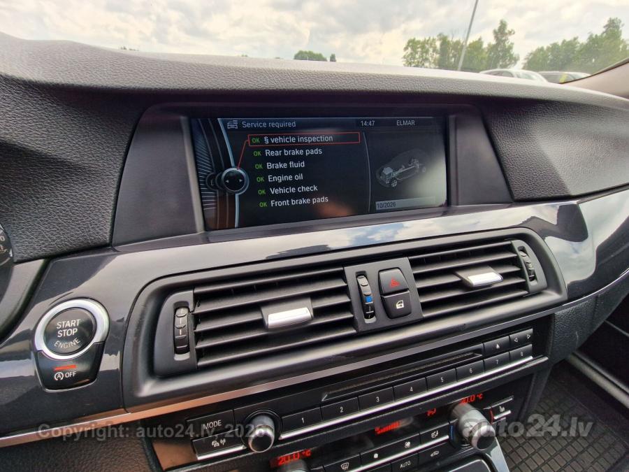 Melns BMW 5 Series 2012 Tartu, ar dzinēja tilpumu 2.00 L un nobraukumu 337 tūkst. km par 6990 €, foto 19 vietnē AUTOMOTO.COM.LV